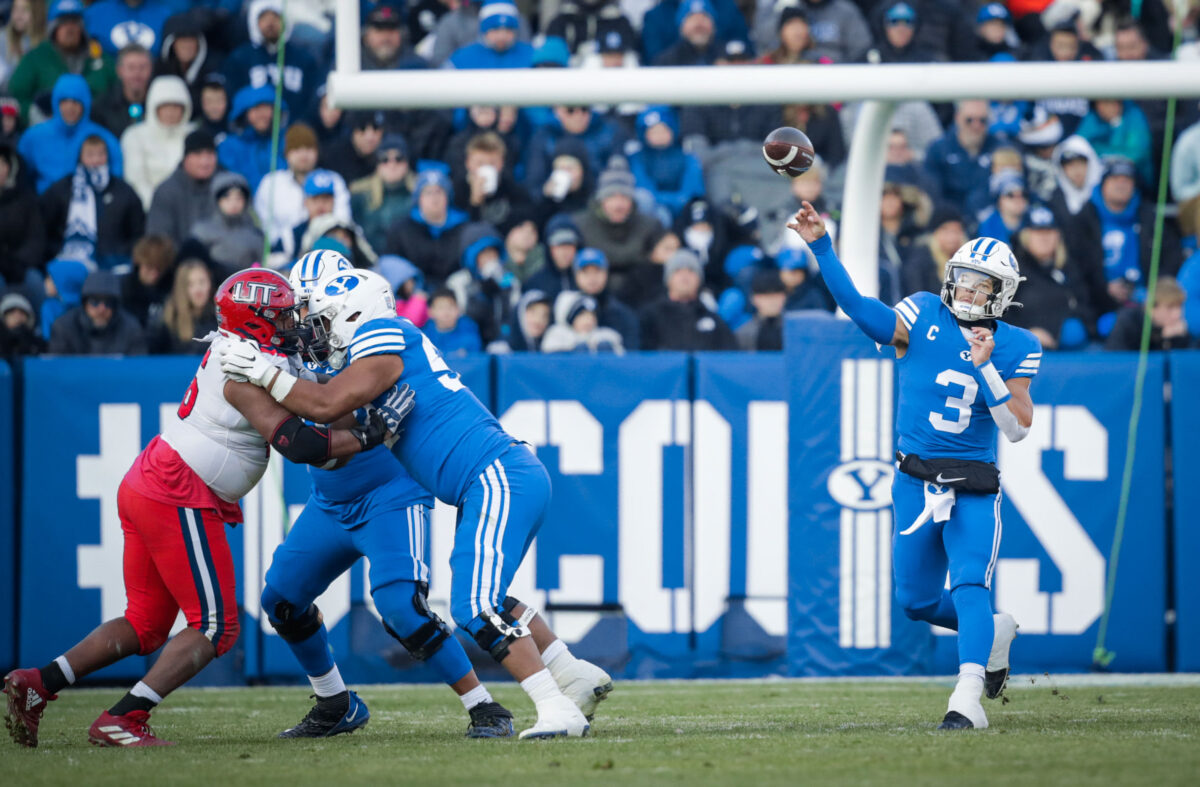 Bumbling, stumbling: BYU football starts slow, eventually gets past ...